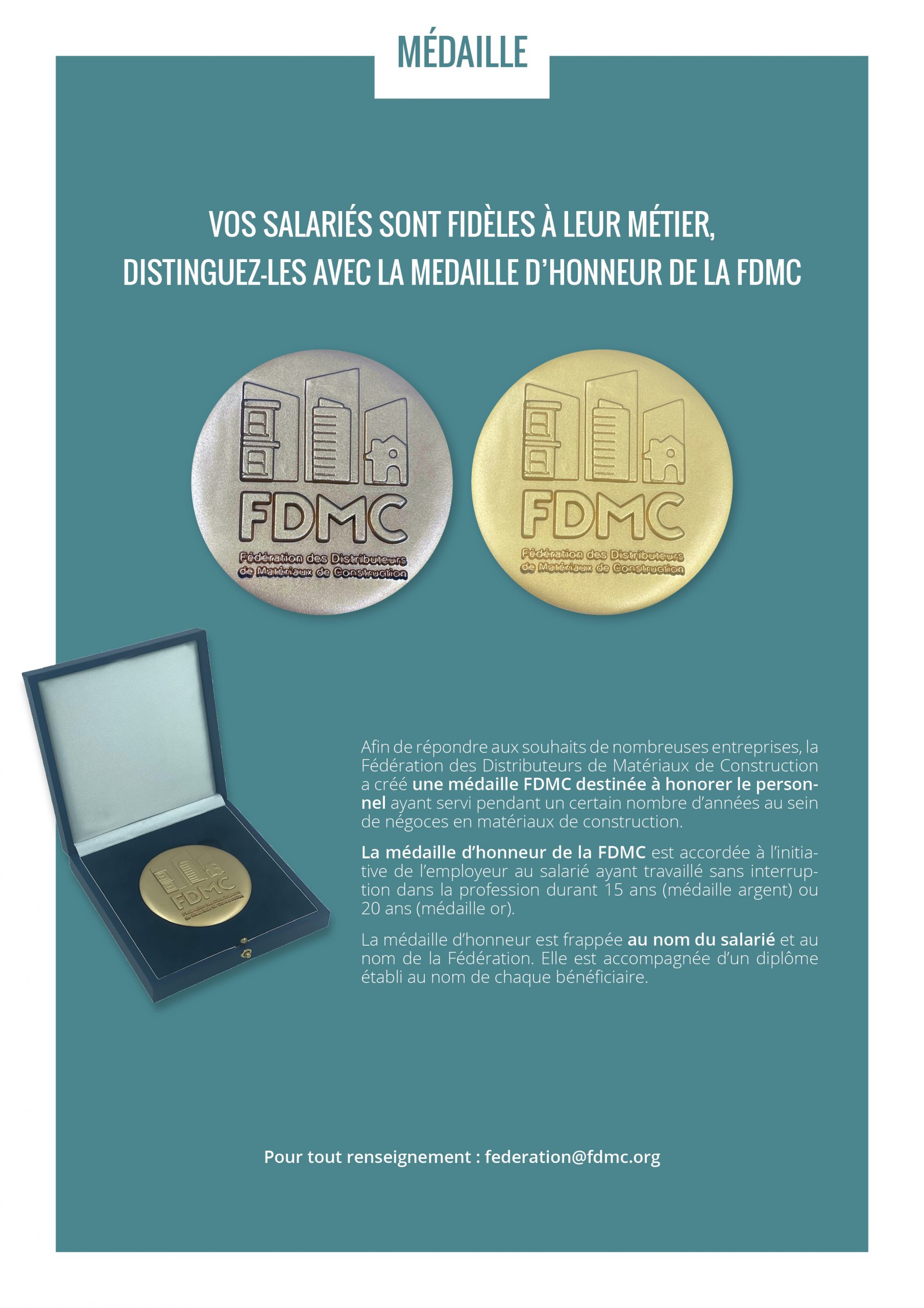 Médailles et diplomes - FDMC